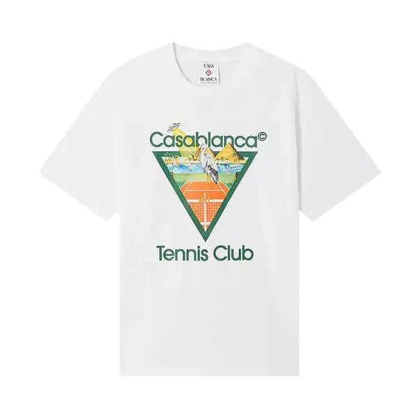 Casablanca Tennis Club Triangle T-shirt