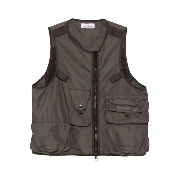 Stone Island Zip Up Ripstop Vest