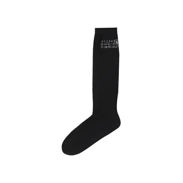 MAISON MARGIELA Ribbed Knee-high Socks