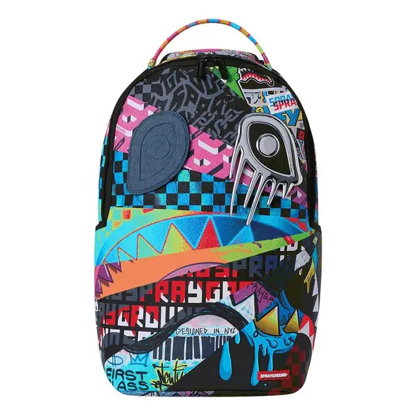 SPRAYGROUND Mood Mode 6 Removable Velcro Eyes Backpack