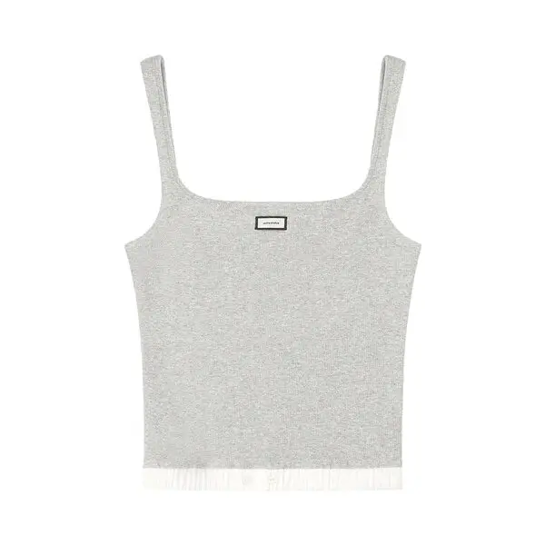 ENTIRE STUDIOS Lounge Tank Top 'skunk