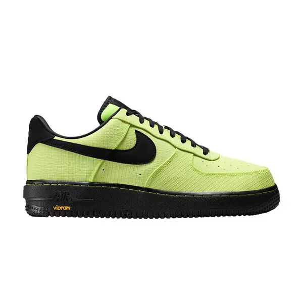 Nike Air Force 1 '07 Lx Vibram 'volt Black Speed Yellow