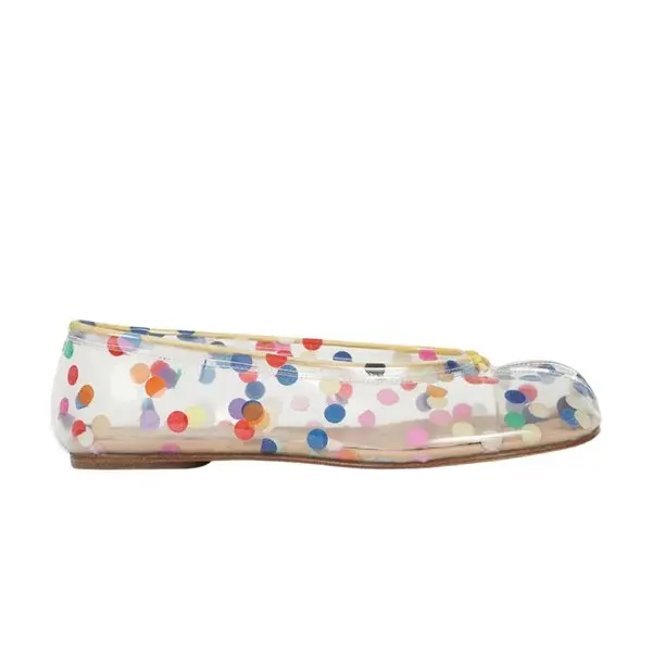 MAISON MARGIELA Wmns Tabi Ballerina 'transparent Multi-color