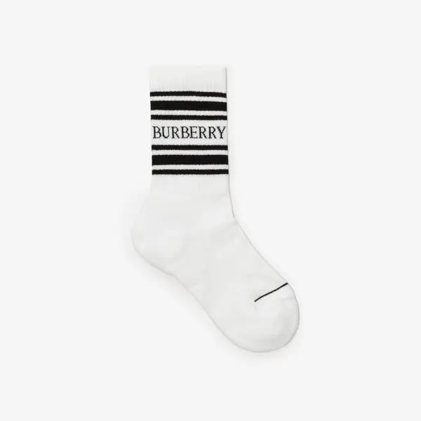 Burberry Logo Cotton Nylon Socks
