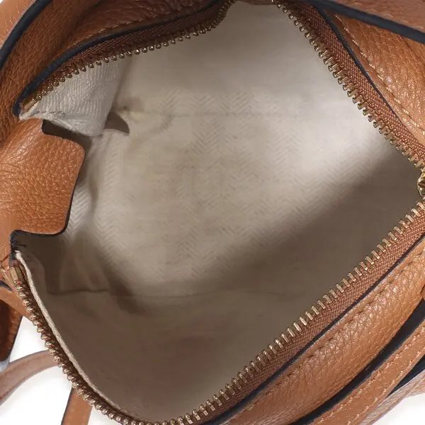 Loewe Grained Calfskin Puzzle Bag - Brown