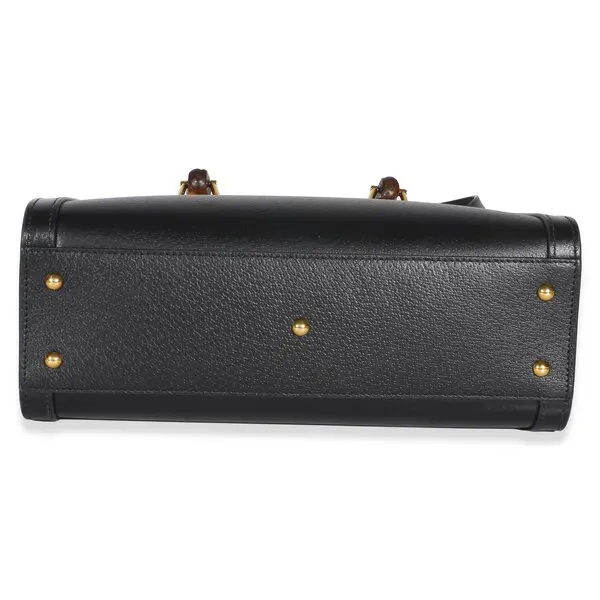 Gucci Textured Dollar Calfskin Web Diana Tote