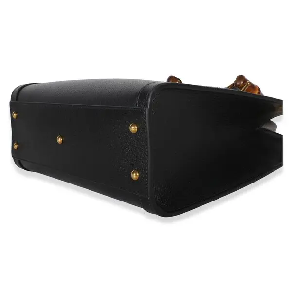 Gucci Textured Dollar Calfskin Web Diana Tote