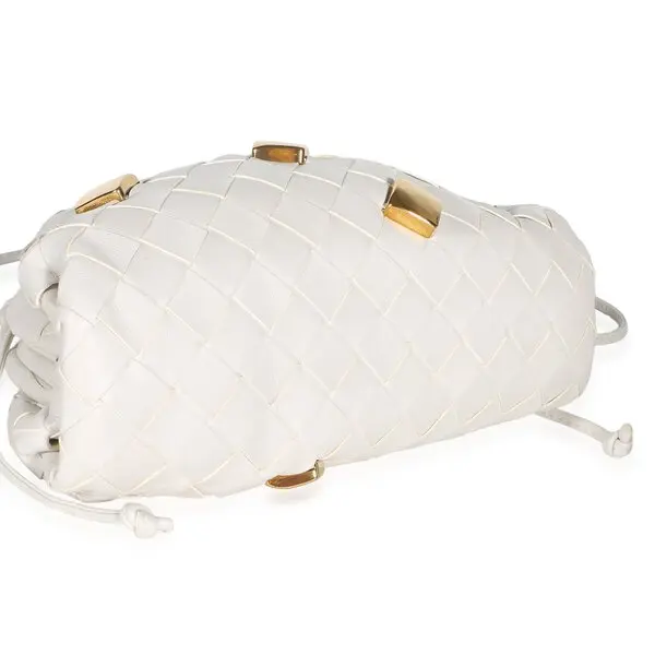 Bottega Veneta Pouch Intrecciato Leather With Studs