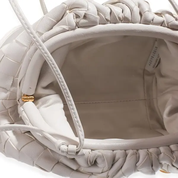 Bottega Veneta Pouch Intrecciato Leather With Studs
