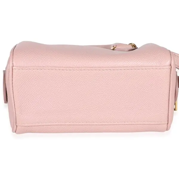 Celine Grained Calfskin Boston Bag