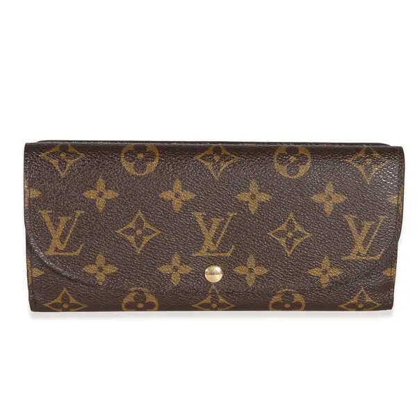 LOUIS VUITTON Monogram Canvas Emilie Portefeuille Wallet