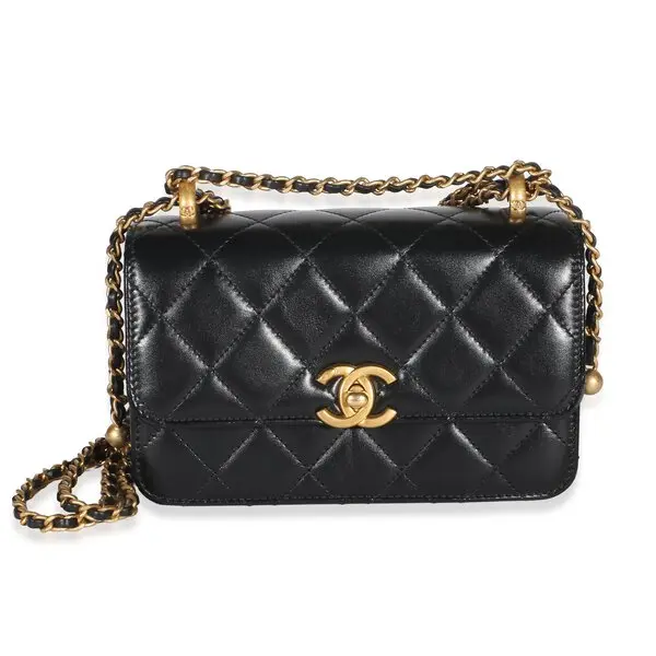 Chanel Quilted Calfskin Perfect Fit Flap Bag - Black