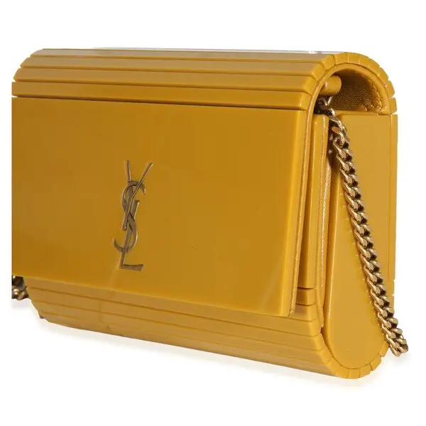 Saint Laurent Plexiglass Vicky Minaudiere