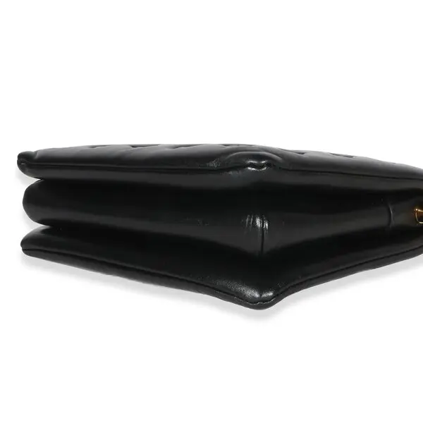 LOUIS VUITTON Monogram Embossed Lambskin Coussin Pm Shoulder Bag - Black