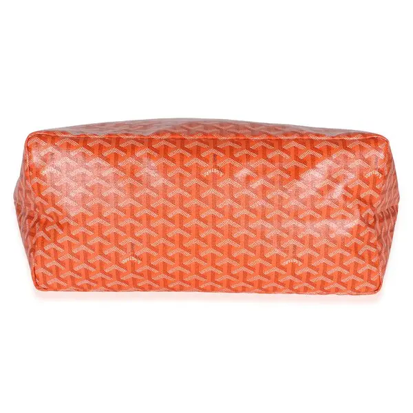 Goyard Goyardine Canvas Saint Louis Gm Tote Bag - Orange