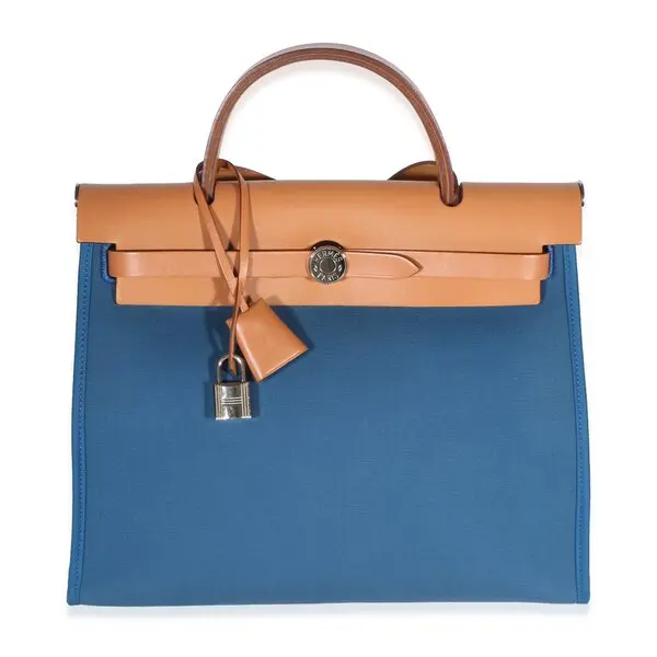 Hermès Herbag Zip 31 - Blue