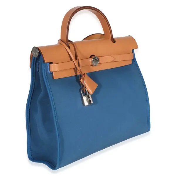 Hermès Herbag Zip 31 - Blue