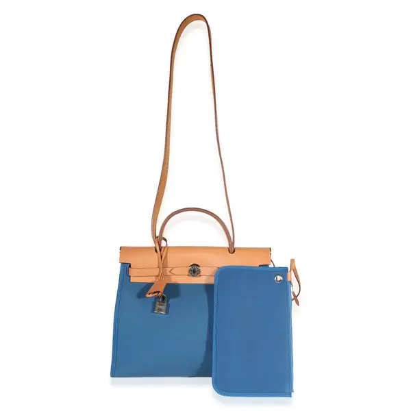 Hermès Herbag Zip 31 - Blue