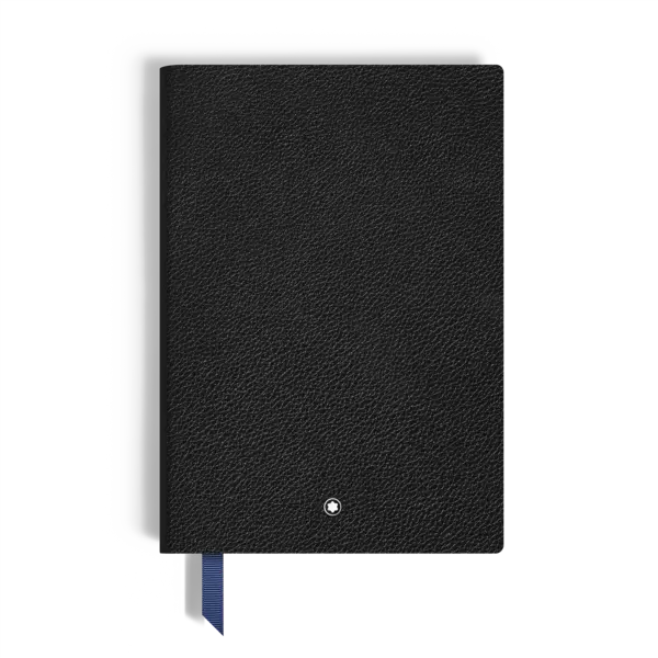 Montblanc Medium Notebook In Grain Leather, Lined Pages