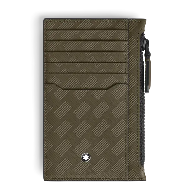 Montblanc Card Holder 8cc With Zip In Extreme