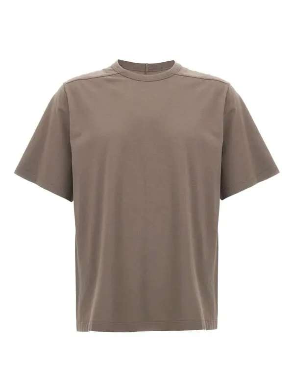 Rick Owens Cotton Crew Neck Short Sleeve T-shirt