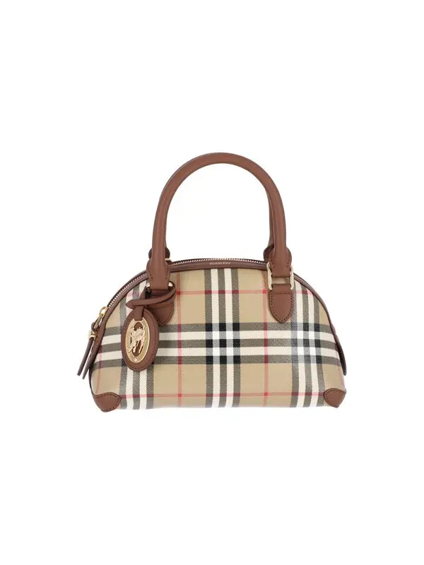 Burberry 100% Cotton Tote Bag For - Beige