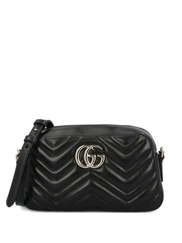 Gucci Mini Quilted Leather Shoulder Bag With Chain Strap