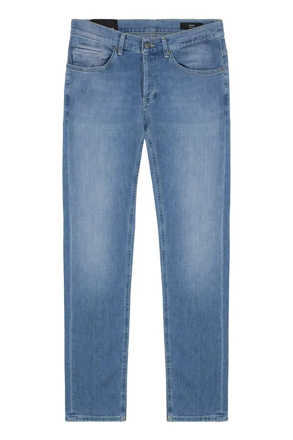 DONDUP 5-pocket Jeans With Engraved Metal Rivets