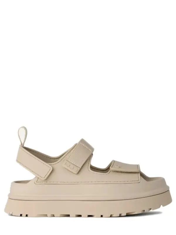 UGG Ultralight Water-resistant Platform Sandals With Lug Sole - Bianco