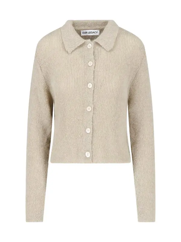 Our Legacy Fuzzy Alpaca-blend Soft Sweatshirt Sweater
