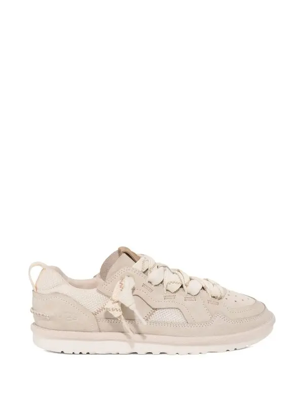 UGG Recycled Textile & Suede Lace-up Sneaker With Dual-lace System And Pull Tab