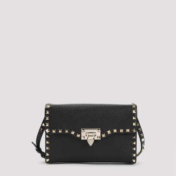 Valentino Garavani Small Leather Shoulder Handbag With Stud Embellishments
