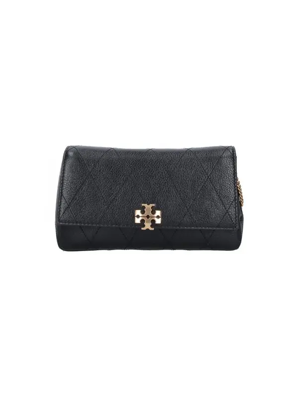 Tory Burch Mini Handcrafted Crossbody Bag - Black