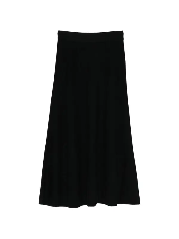 LISA YANG Cashmere A-line Knit Skirt
