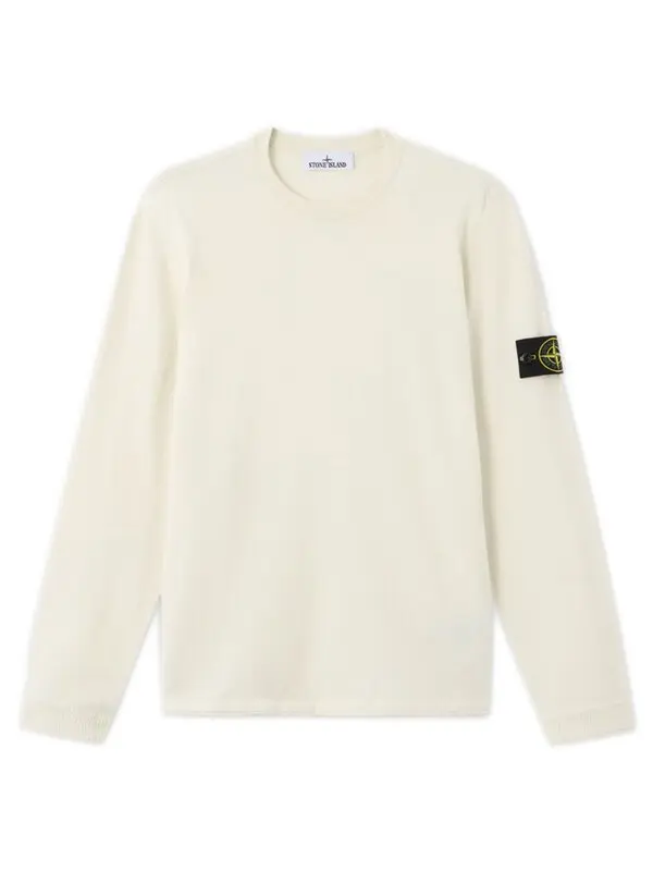 Stone Island Ribbed Crewneck Sweater