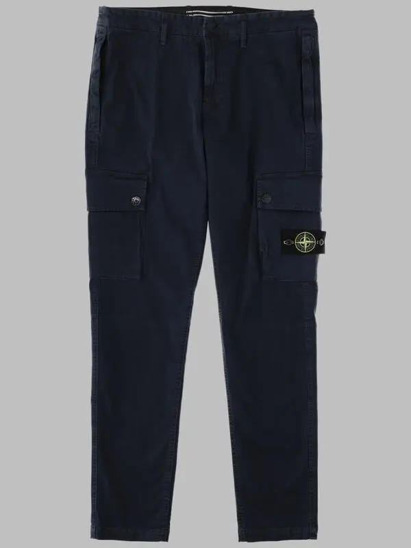 Stone Island Cotton Stretch Trousers