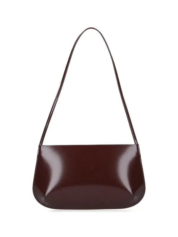 FANE Leather Mini Shoulder Bag - Brown