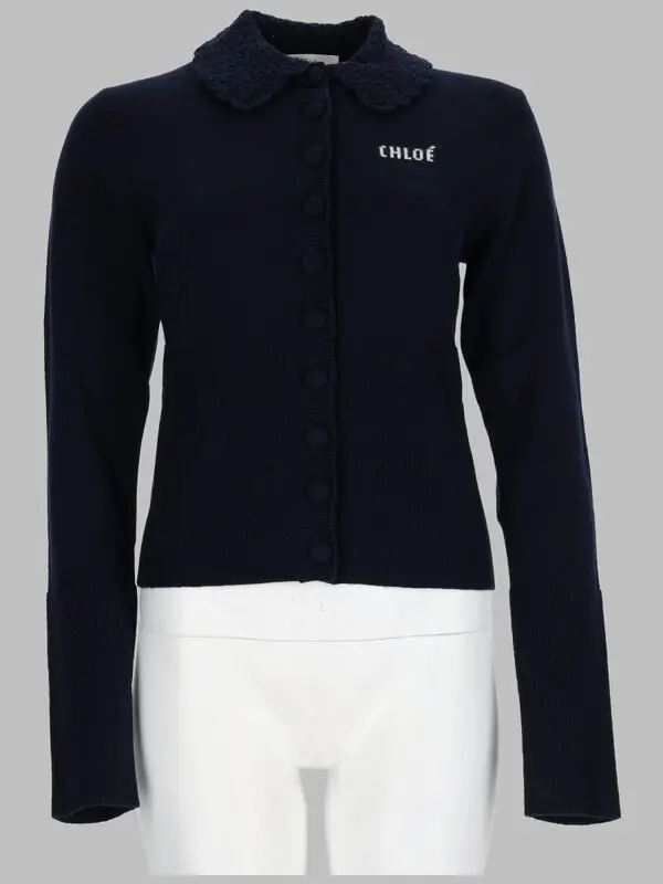 Chloé Soft Knit Sweater - Blue