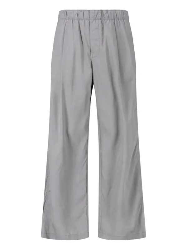 Our Legacy Soft Tencel-blend Relaxed Trousers - Grey