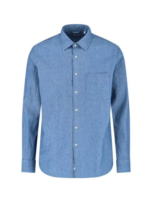 Aspesi 100% Cotton Button-front Shirt