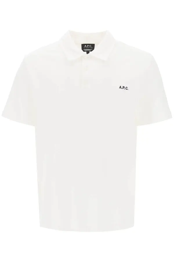 A.p.c. Organic Cotton Piqué Polo Shirt