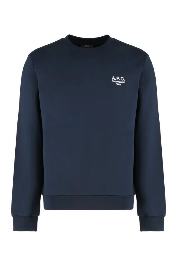 A.p.c. Cotton Crewneck Sweatshirt