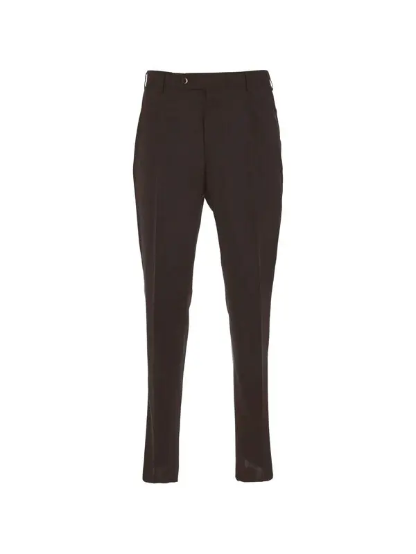 PT TORINO Virgin Wool Relaxed Fit Trousers