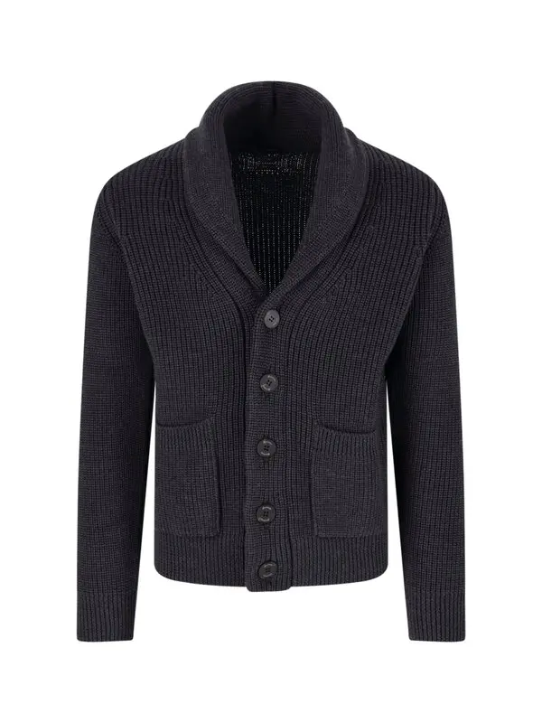 DRUMOHR 100% Merino Wool Sweater - Grey