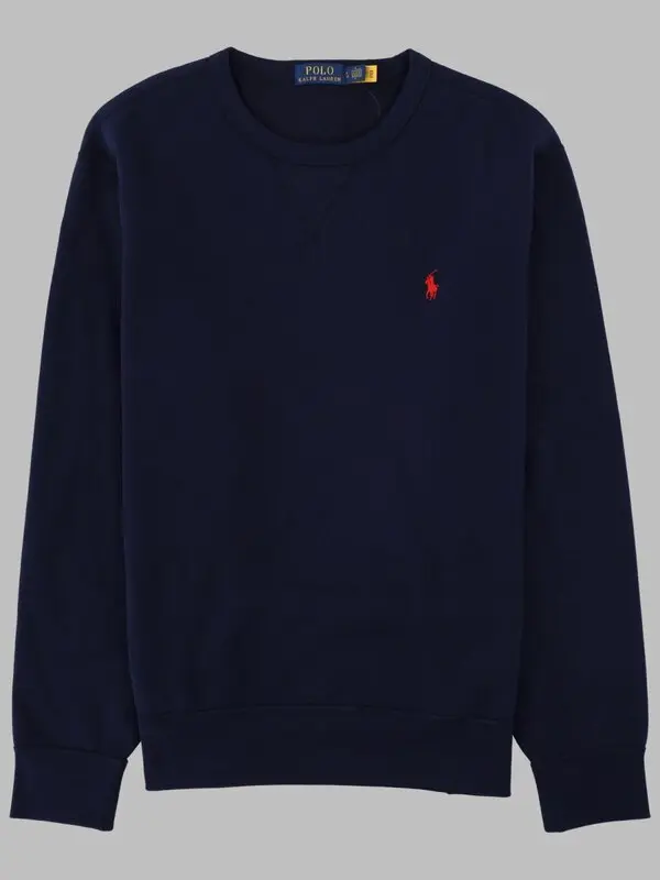 Polo Ralph Lauren Cotton-blend Crewneck Sweatshirt - Blue