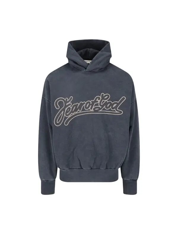 Fear Of God Graphic Print Pullover Hoodie