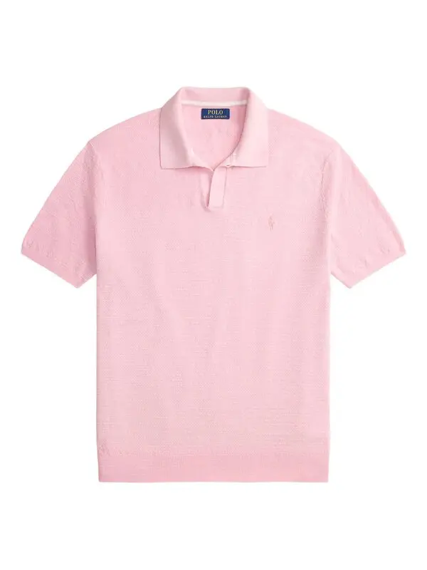 Polo Ralph Lauren Rib-knit Johnny Collar Polo