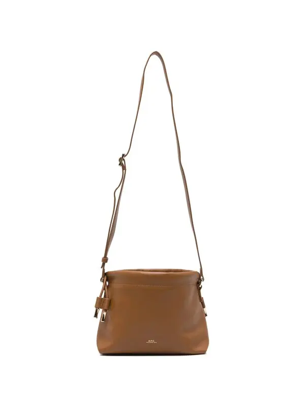 A.p.c. Embossed Mini Internal Pocket Bag With Magnetic Closure And Drawstring, 17 X 21 X 10 Cm