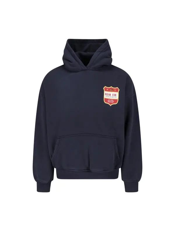 Rhude 100% Cotton Crewneck Sweater