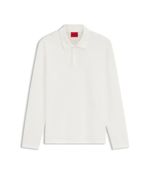 Hugo Slim-fit Polo Shirt In Mercerized Cotton
